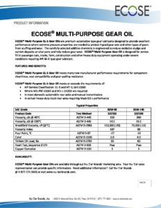 ecose_multi-purpose_gear_oil_80w90_85w140_pds – Nu-Tier Brands
